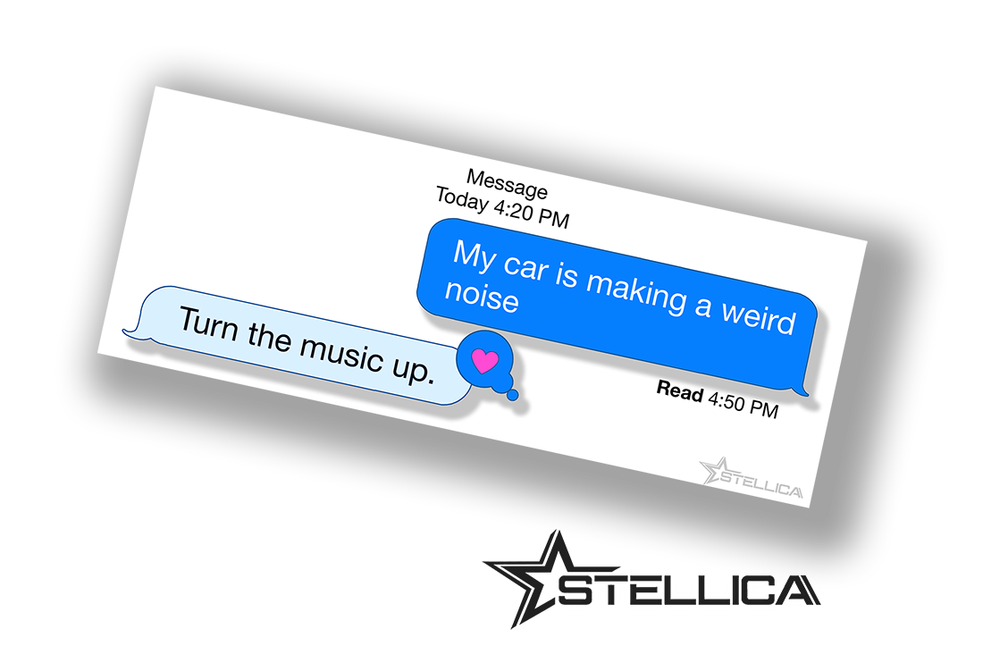 Weird Noise Text Slap – Stellica